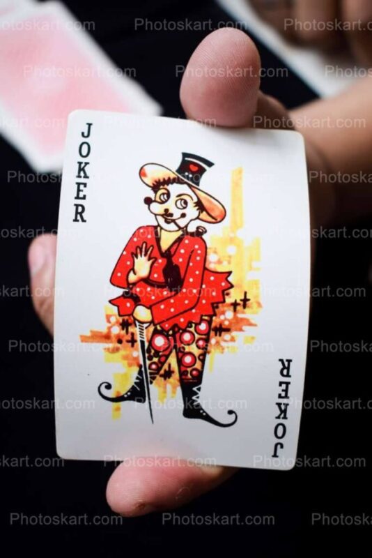 Joker Play Card Stock Image
