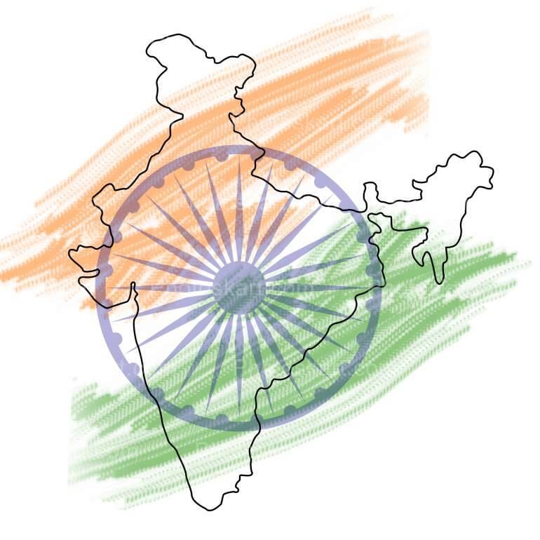 Indian Flag Map Images Free - Infoupdate.org